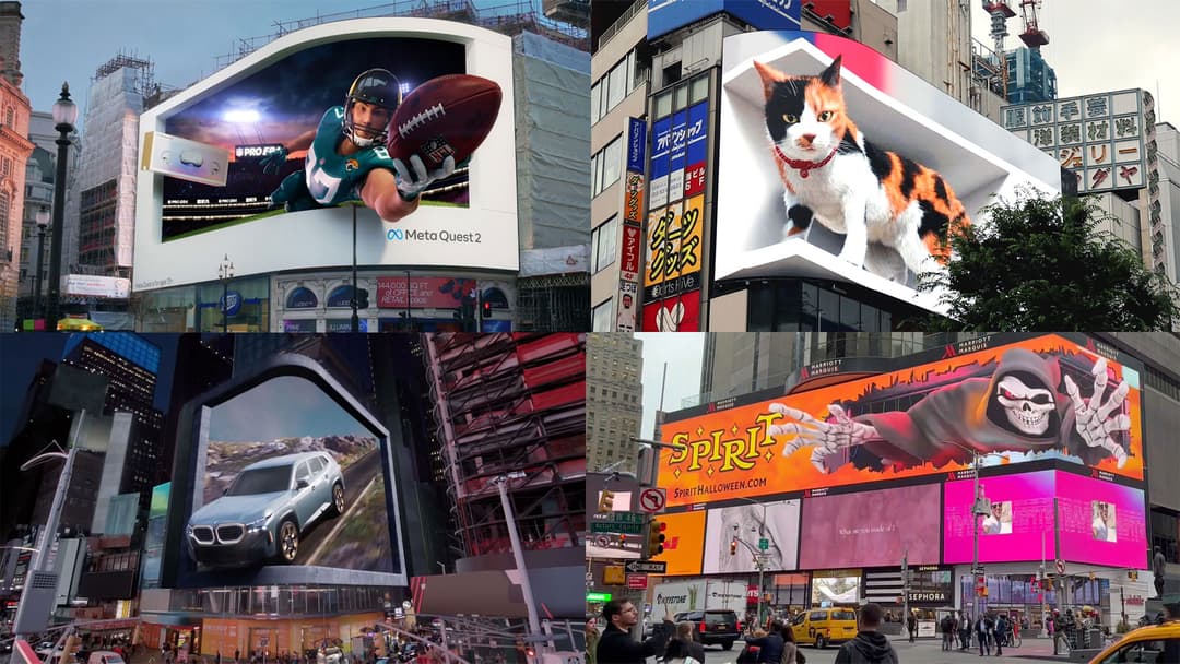 3D Billboards 101 – Anamorphic and Forced Perspective OOH Campaigns ...